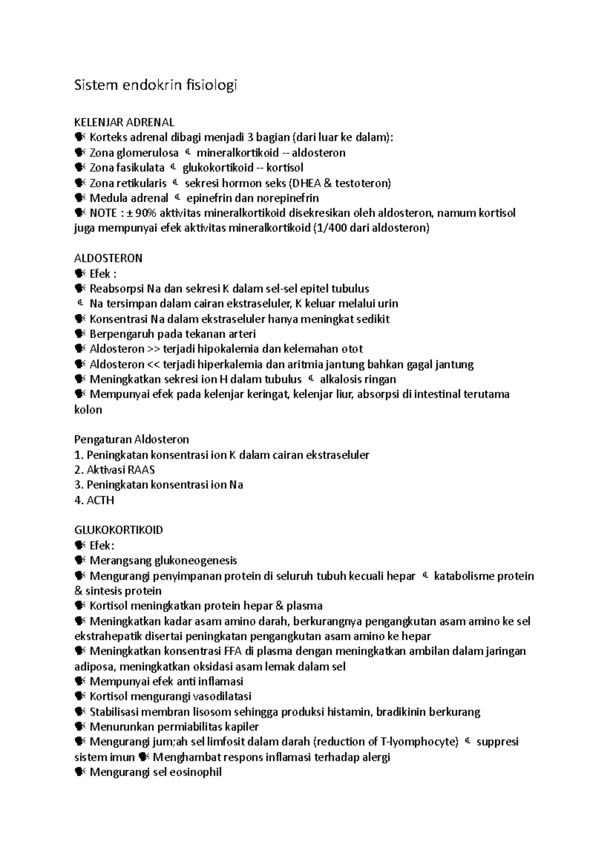 Sistem endokrin fisiologi - Sistem endokrin fisiologi KELENJAR ADRENAL ...