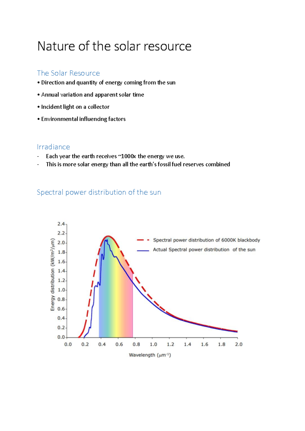 Nature of the solar resource - This is more solar energy than all the ...