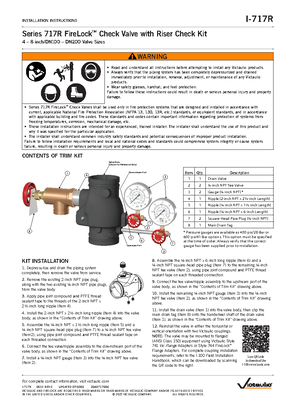 4.Wall Type Indicator Post A-20814 Mueller manual - MUELLER ...