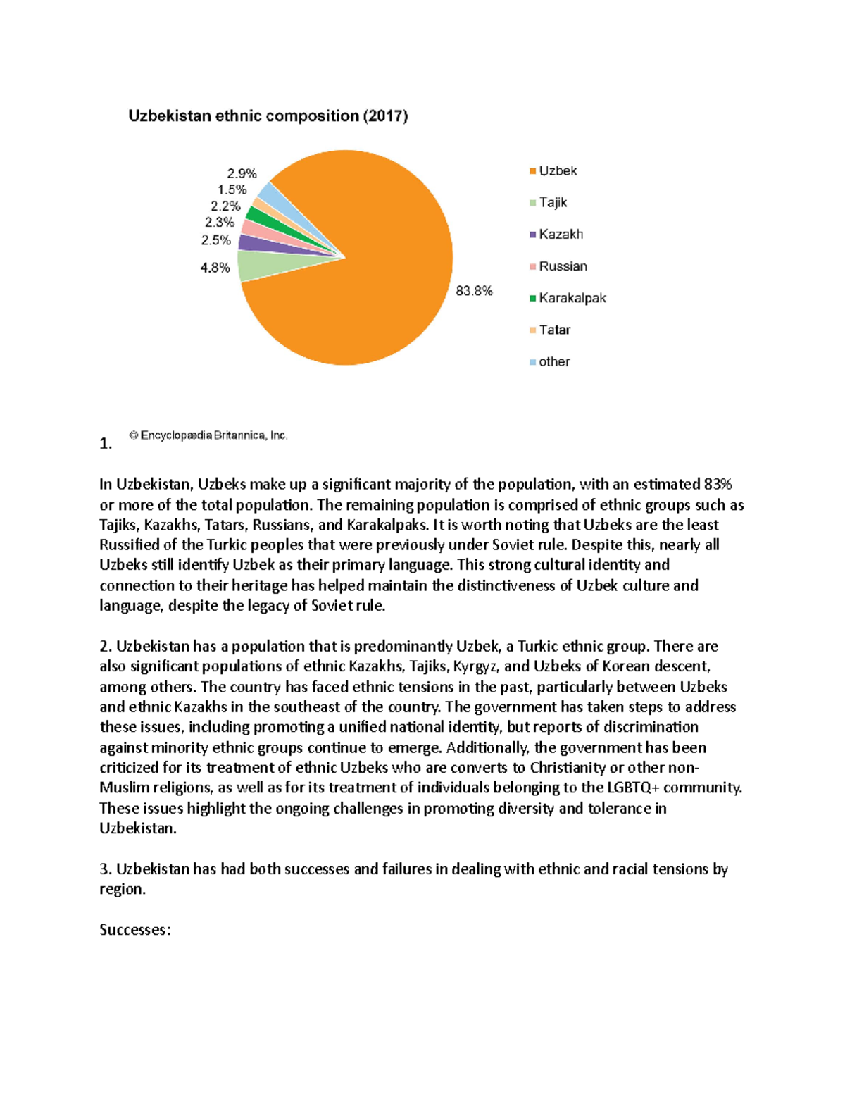 Geographies of Race and Ethnicity - Uzbekistan - 1. In Uzbekistan ...