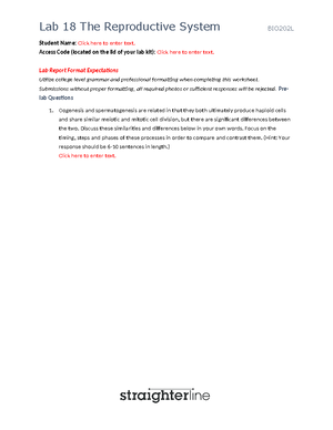 BIO250 Lab 1- Intro Lab - Lab 1-Microbiology, Straighterline - Student Name: Kristen Birmingham ...