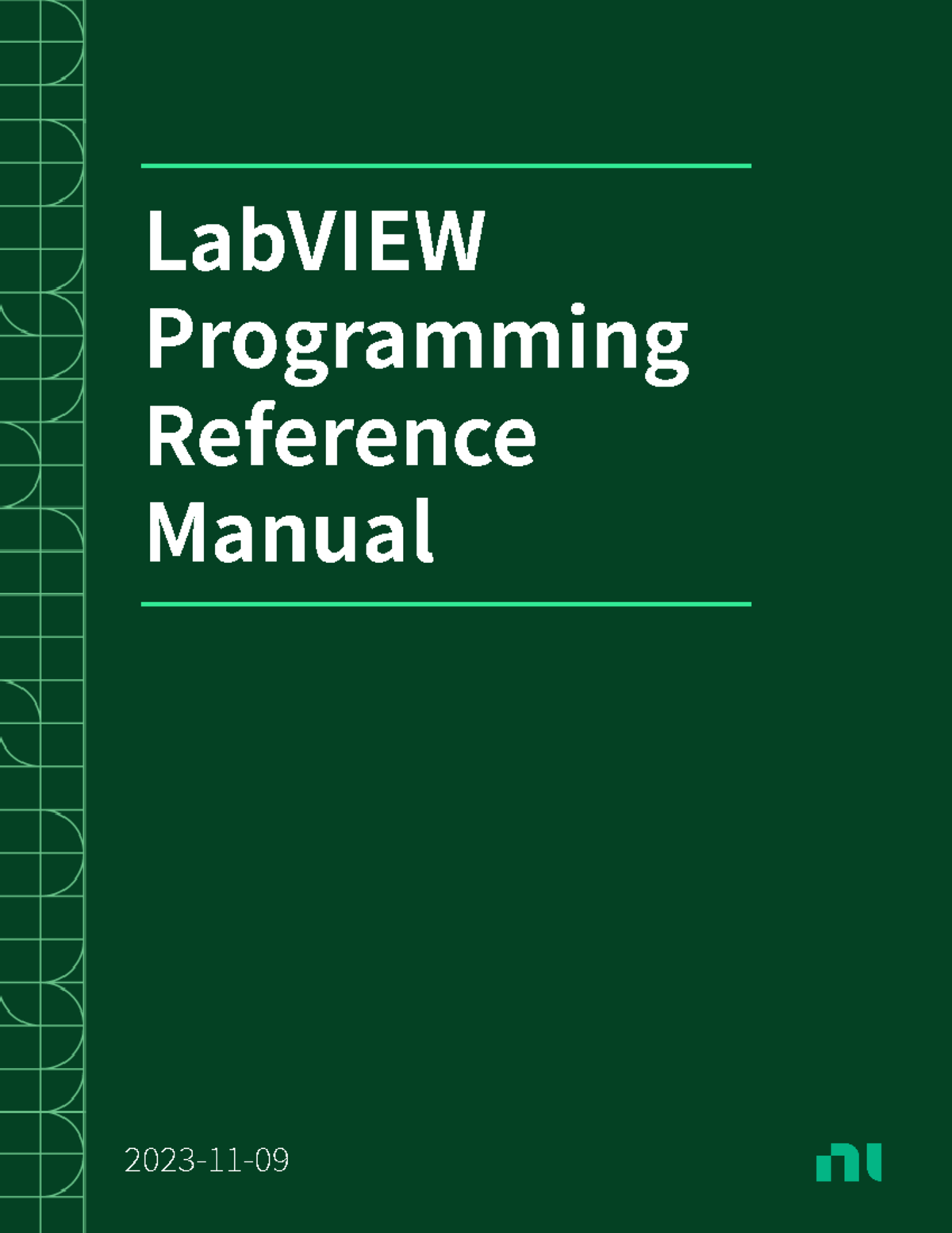 Labview programming reference manual 11-9-2023 - LabVIEW Programming Reference Manual 2023-11 ...