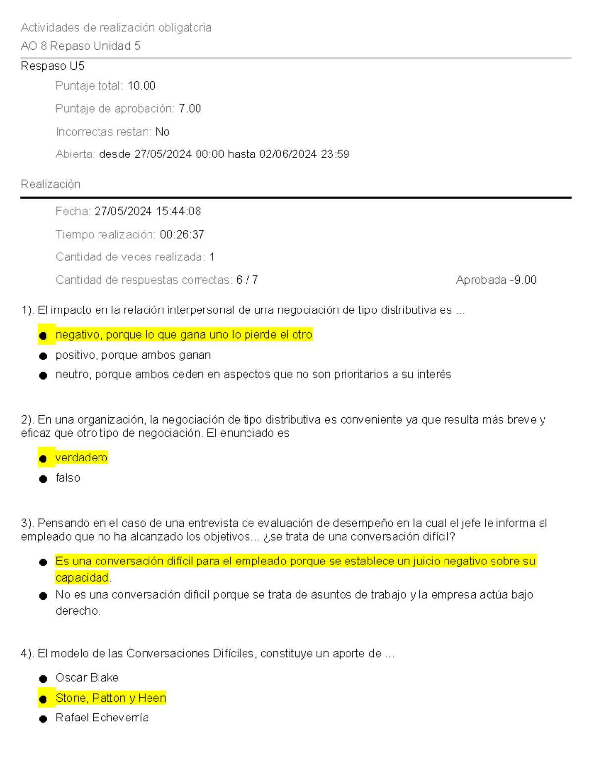 AO8 Repaso Unidad 5 - Actividades de realización obligatoria AO 8 ...