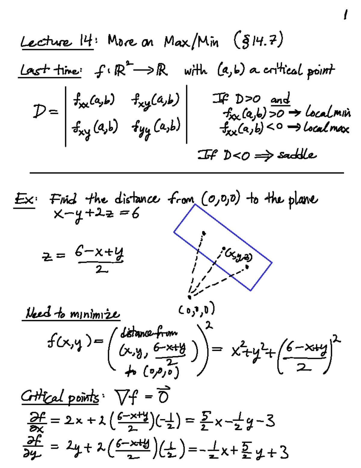 Lecture 14 - chain rule - MATH 241 - Studocu