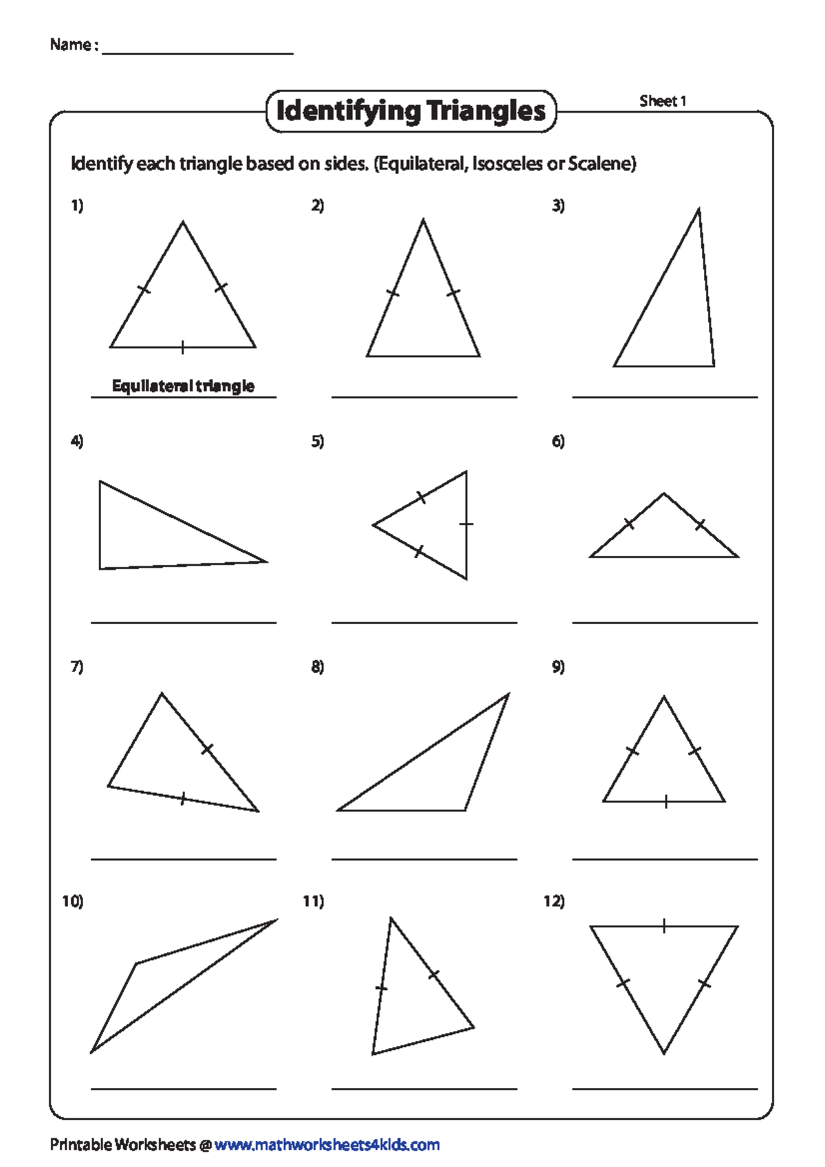 Sides-congruence-1 - essay - SCI112 - Name : Sheet 1 Identifying ...
