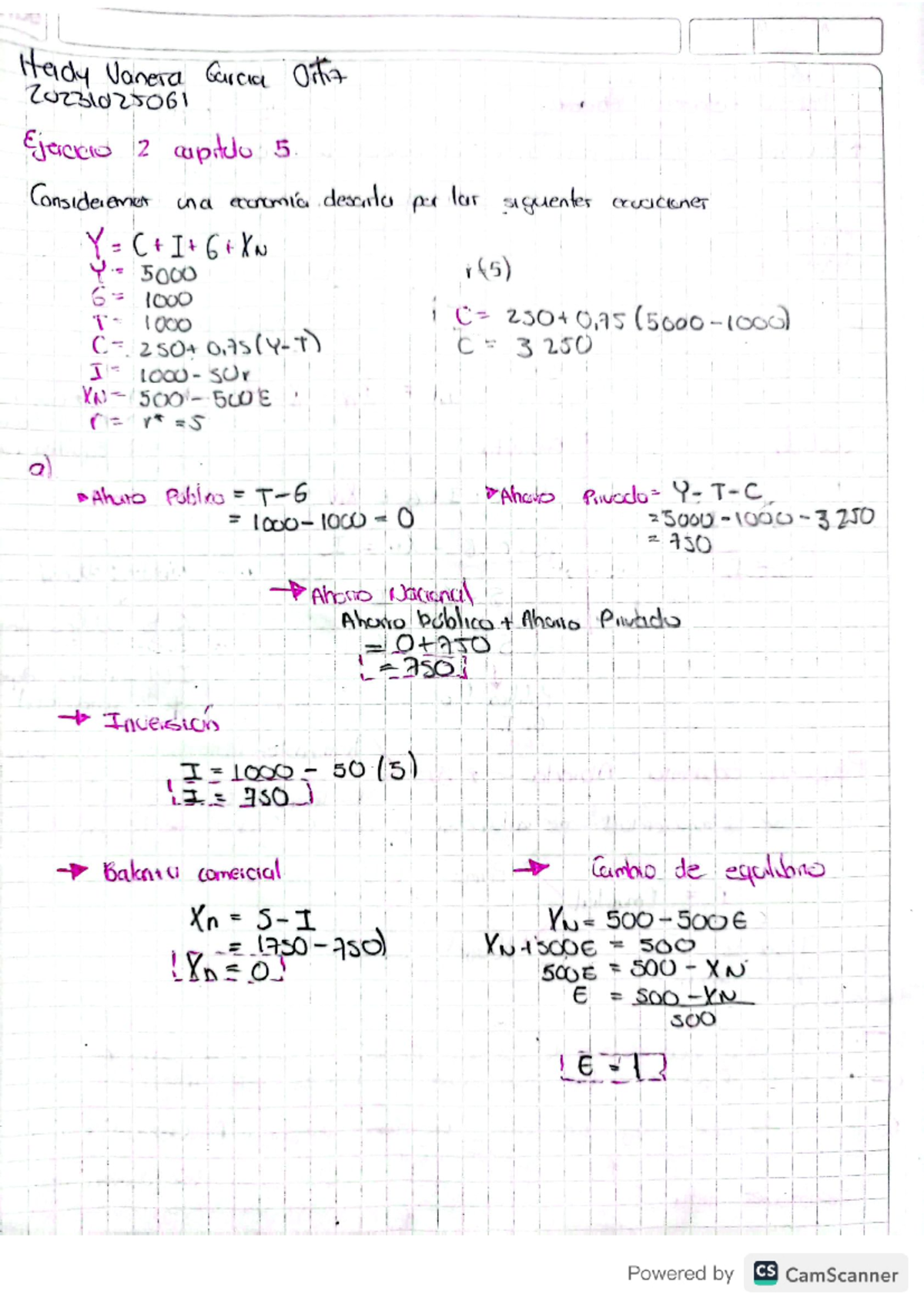Ejercicio 2 capitulo 5 - Hady Vanera Garcia Ortiz 20231025061 Ejeccion 2 capitalo 5 ...