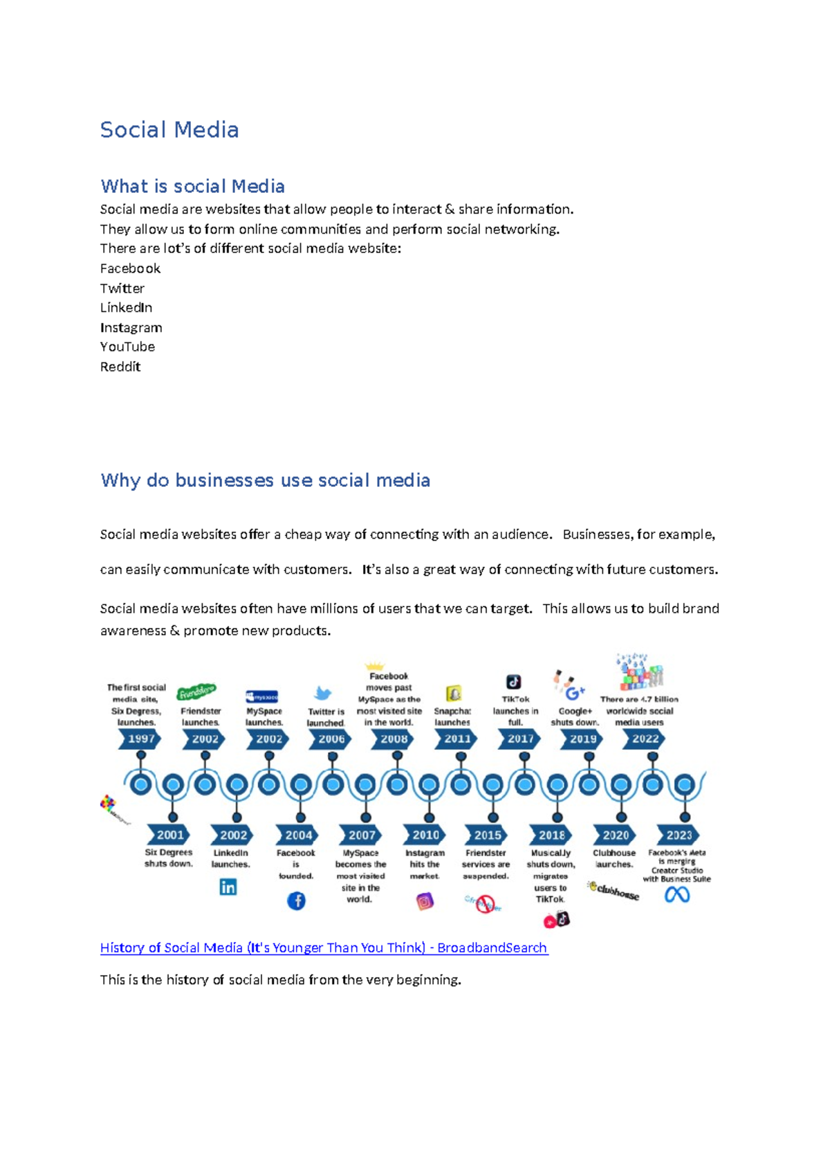 Social Media for Business - Social Media What is social Media Social ...