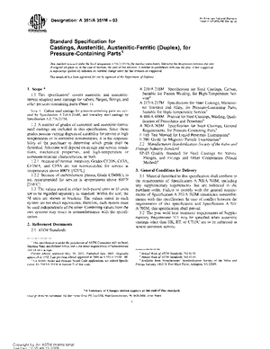 Aluminum Casting - STANDARD - Aluminum Alloys Refer to ASTM ...