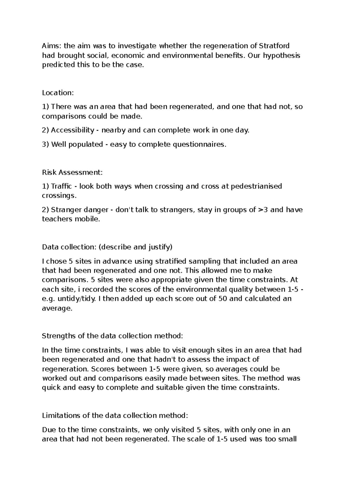 Aims - fun - Aims: the aim was to investigate whether the regeneration ...