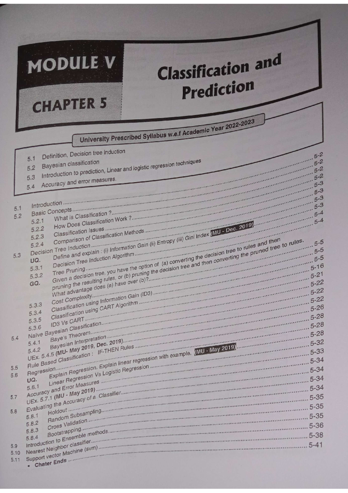DWM Module 5 techneo - Data Mining and Business Intelligence - Studocu