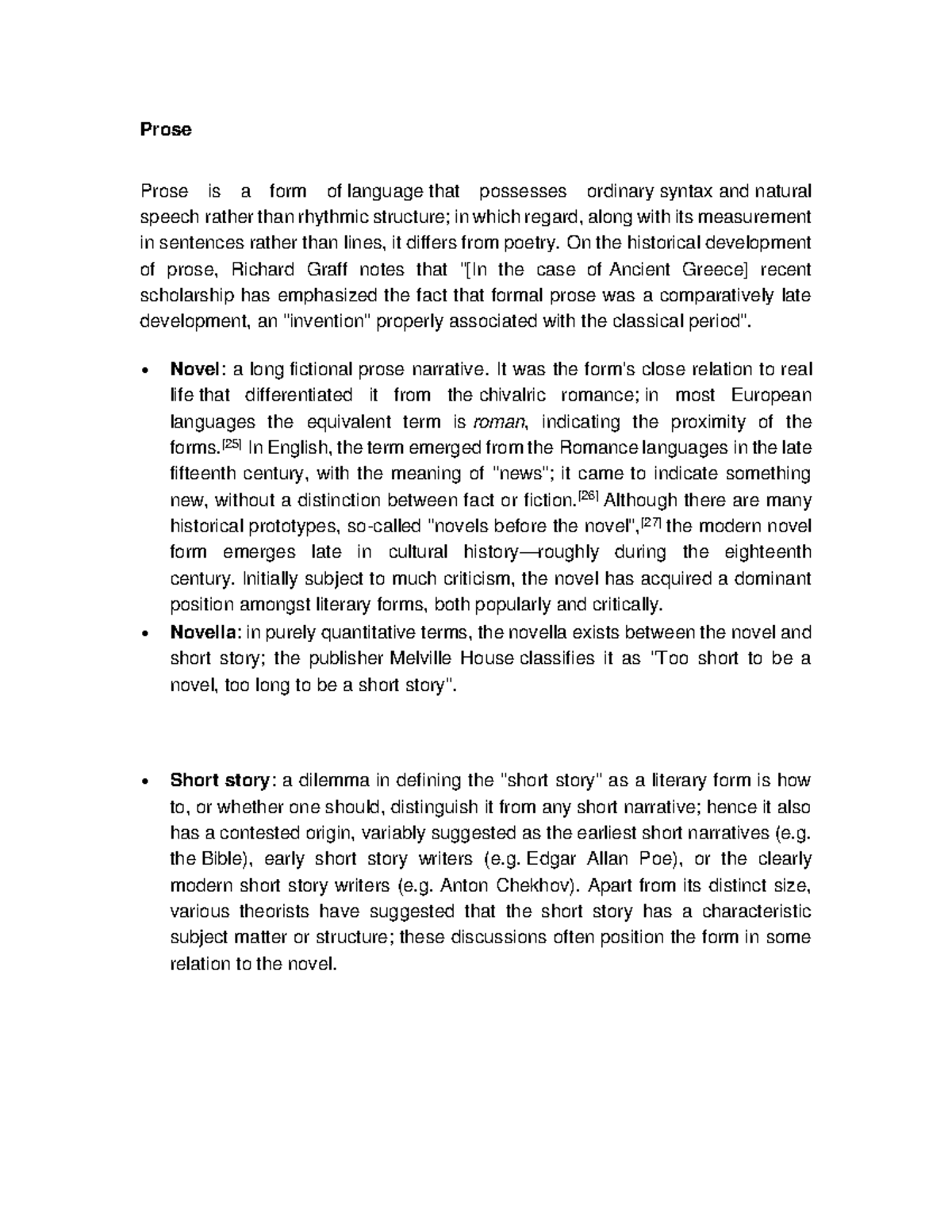 Prelim Unit 1.5 Understanding Literary Devices and Elements of a Prose ...