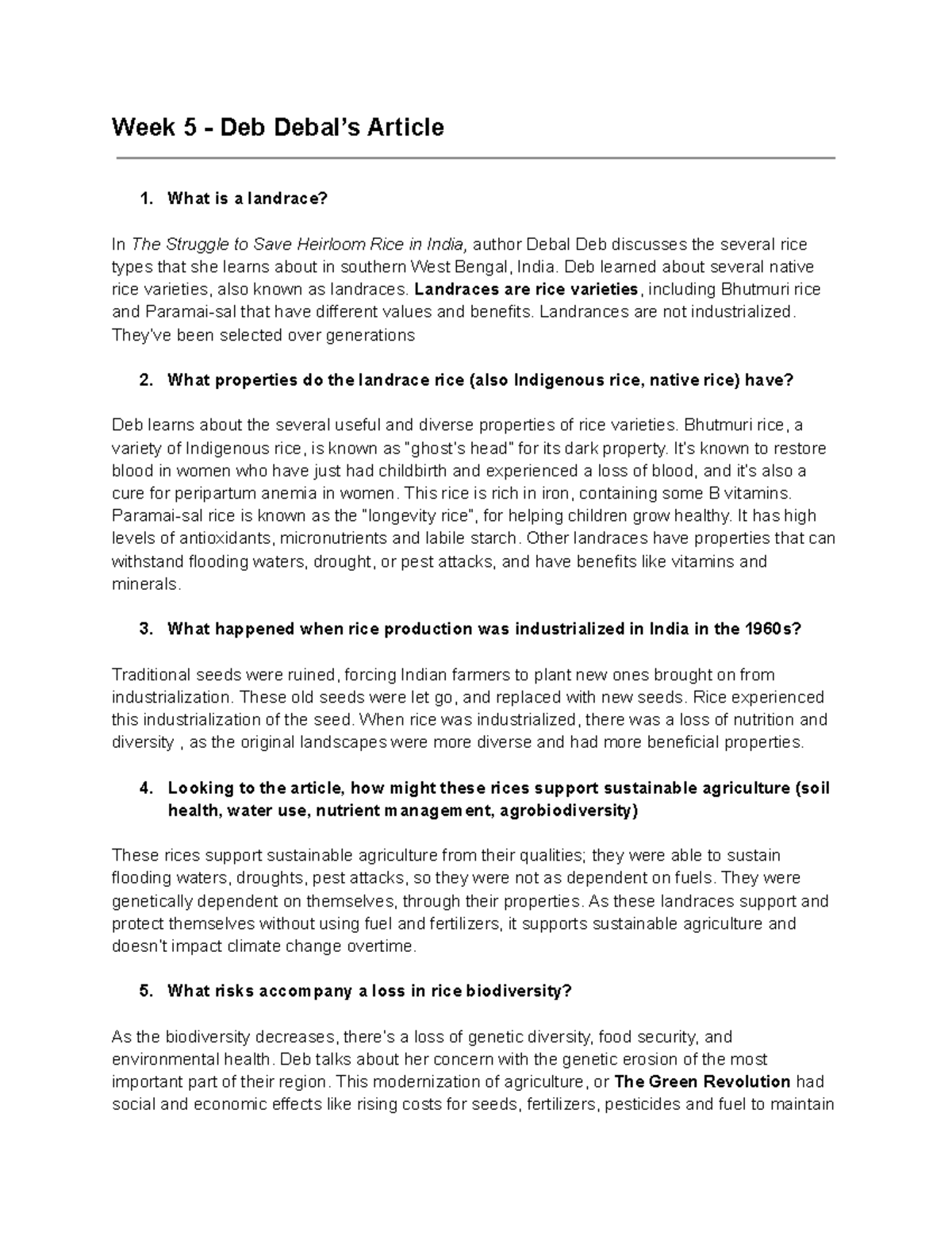 W5 Debal Deb's Article - Kaitlyn Martini - Week 5 - Deb Debal’s Article ...