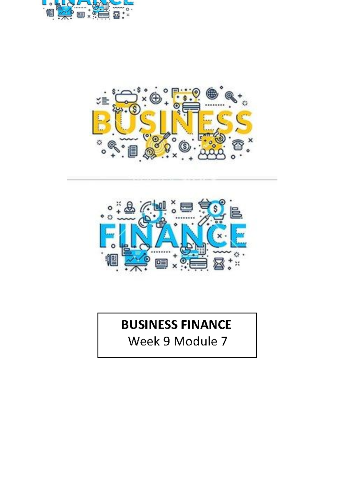 Business Finance - SHS BUSINESS FINANCE Week 9 Module 7 Target Now that ...
