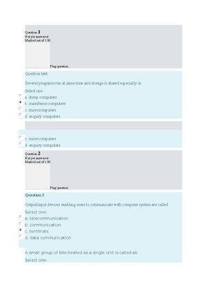 HIT Assignments Booklet - Reg. No. : 2000/000752/ MAIN CAMPUS 292 SMITH ...