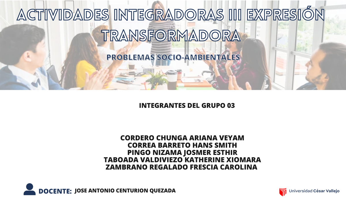 Actividades Integradoras III ExpresióN Transformadora - ACTIVIDADES ...