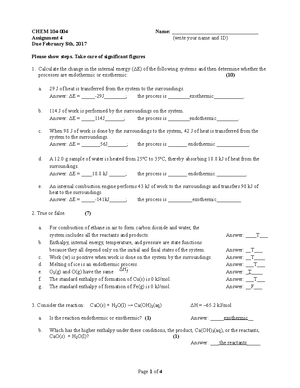 CHEM 104 LAB EXAM Study Guide - CHEM 104 LAB EXAM STUDY GUIDE Lab ...