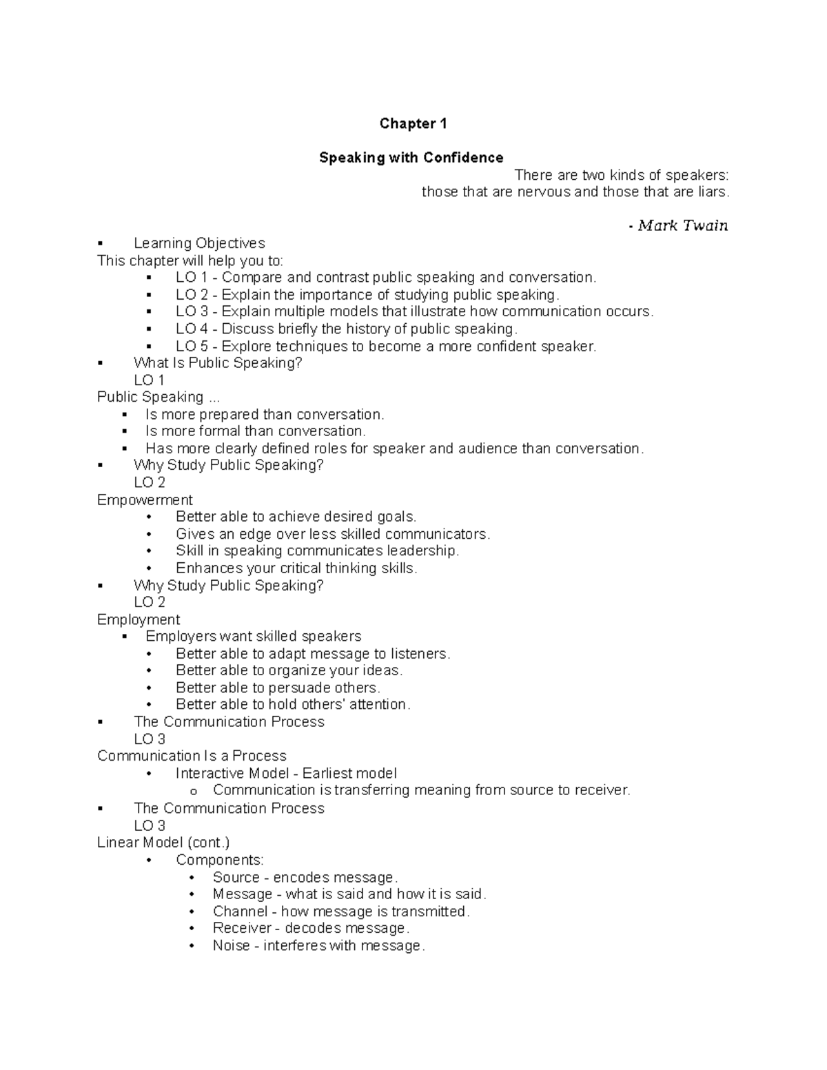 Speaking with Confidence - Chapter 1 Speaking with Confidence There are ...