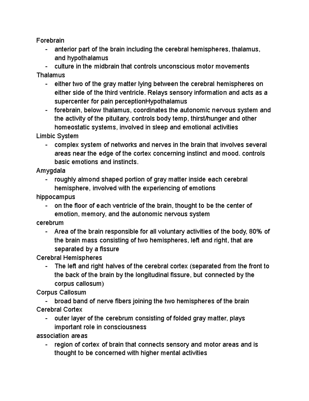 Gen Psych 36 - Notes taken directly from lecture, needed to succeed in ...