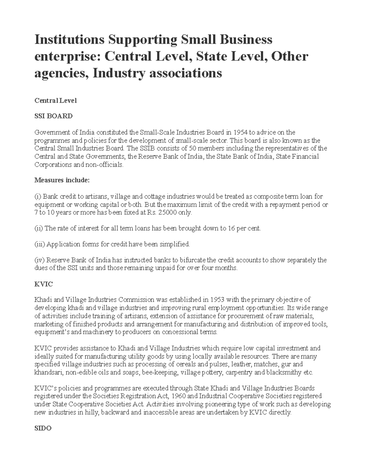 Unit-4-NVF - Yhis Contains NVF - Central Level SSI BOARD Government of ...