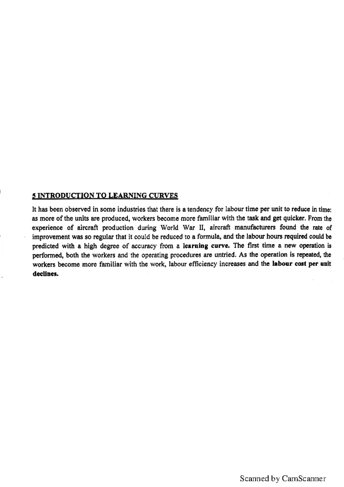 2.Learning Curve - Strategic Management Accounting - Quality Management ...