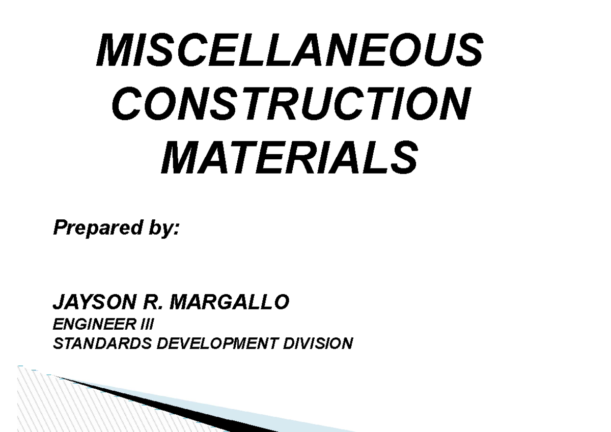 RCPC dpwh asdasdads - Civil Engineering - SU - Studocu