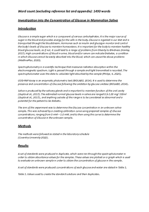 Glucose GOD-PAP - god pap analysis and documentation - IVD LO T REF o C ...