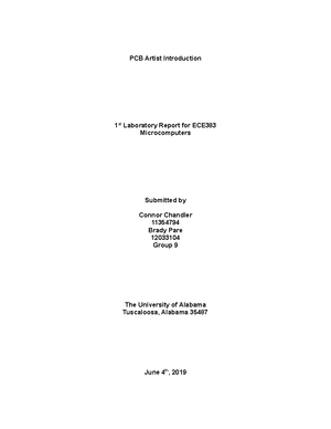Lec 2 - Introduction to the PIC24 Microcontroller Family - Microcomputers Introduction to the ...