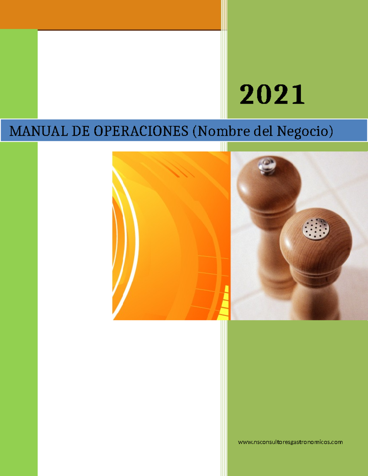 Manual DE Operaciones DE Operaciones Editable - Manual de ...