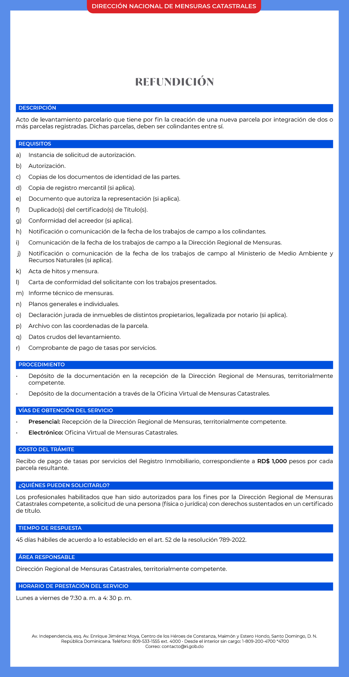 Refundicion - Apunte - DESCRIPCIÓN Acto de levantamiento parcelario que ...