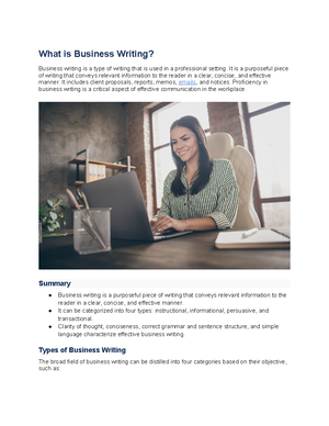 How to improve your business writing style - How to improve your ...
