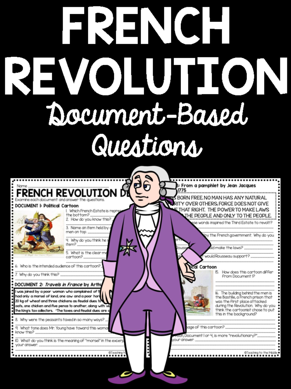 French Revolution DBQ - Class notes - FRENCH REVOLUTION Document-Based ...