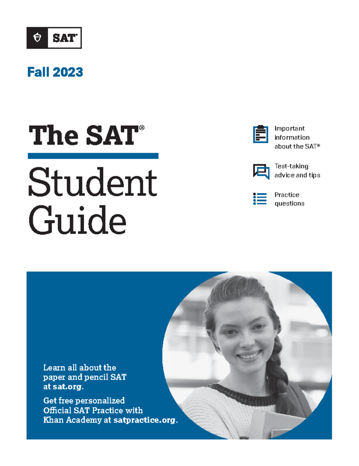 Sat-student-guide - Fall 2023 The SAT ####### ® Student Guide Important ...