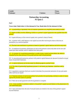 ACC 106 SAS 8 - 106 - Student Activity Sheet Module # 8 Name: - Studocu
