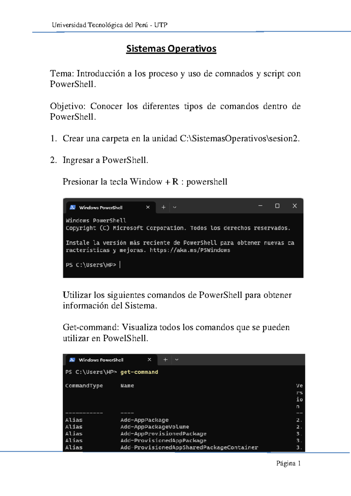 Procesos y Power Shell-Práctica - Sistemas Operativos Tema ...