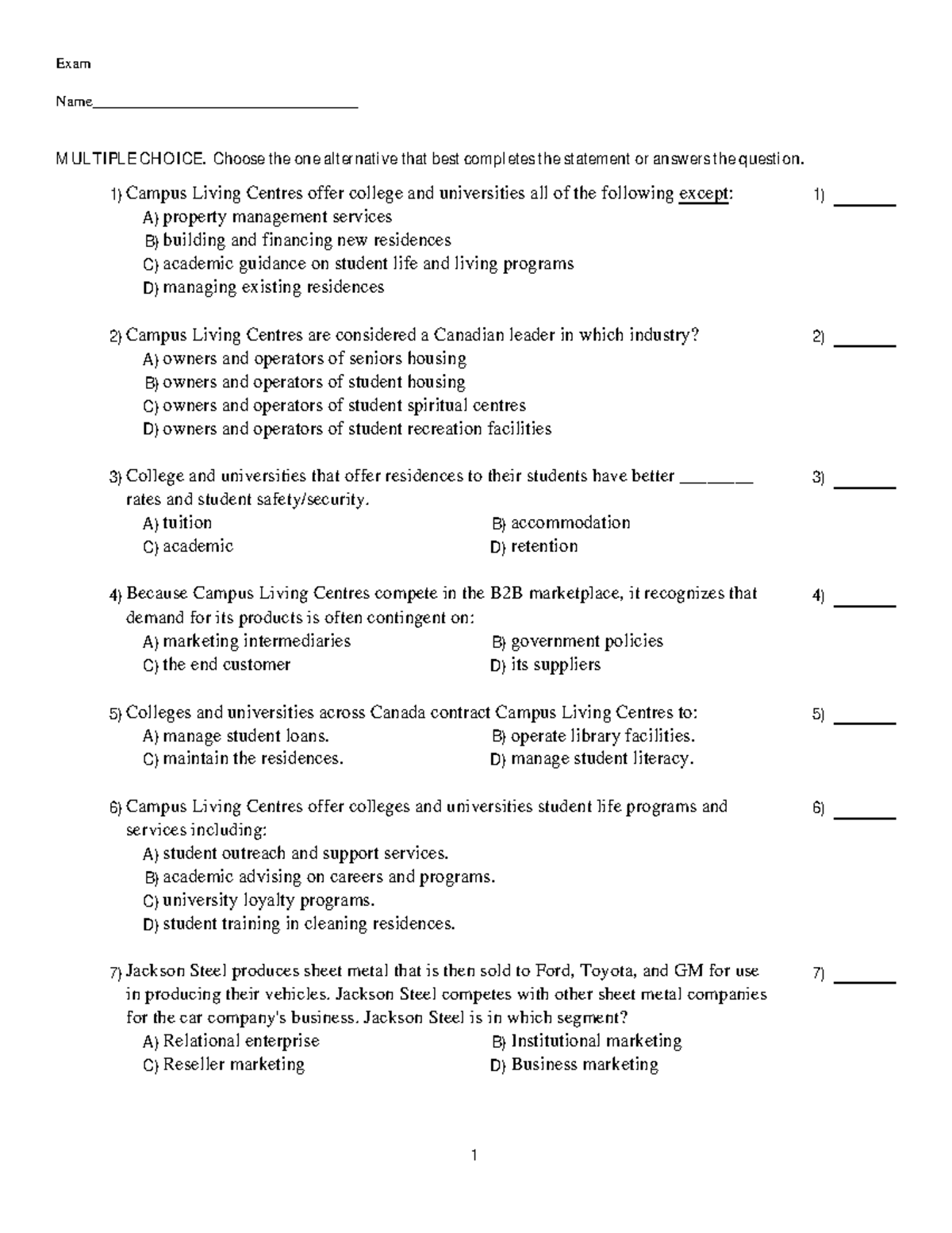 Chapter 6 - Practical - Exam Name ...