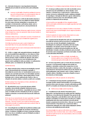 Ritmo E Dança - Resumo com perguntas e respostas da prova - RITMO E ...