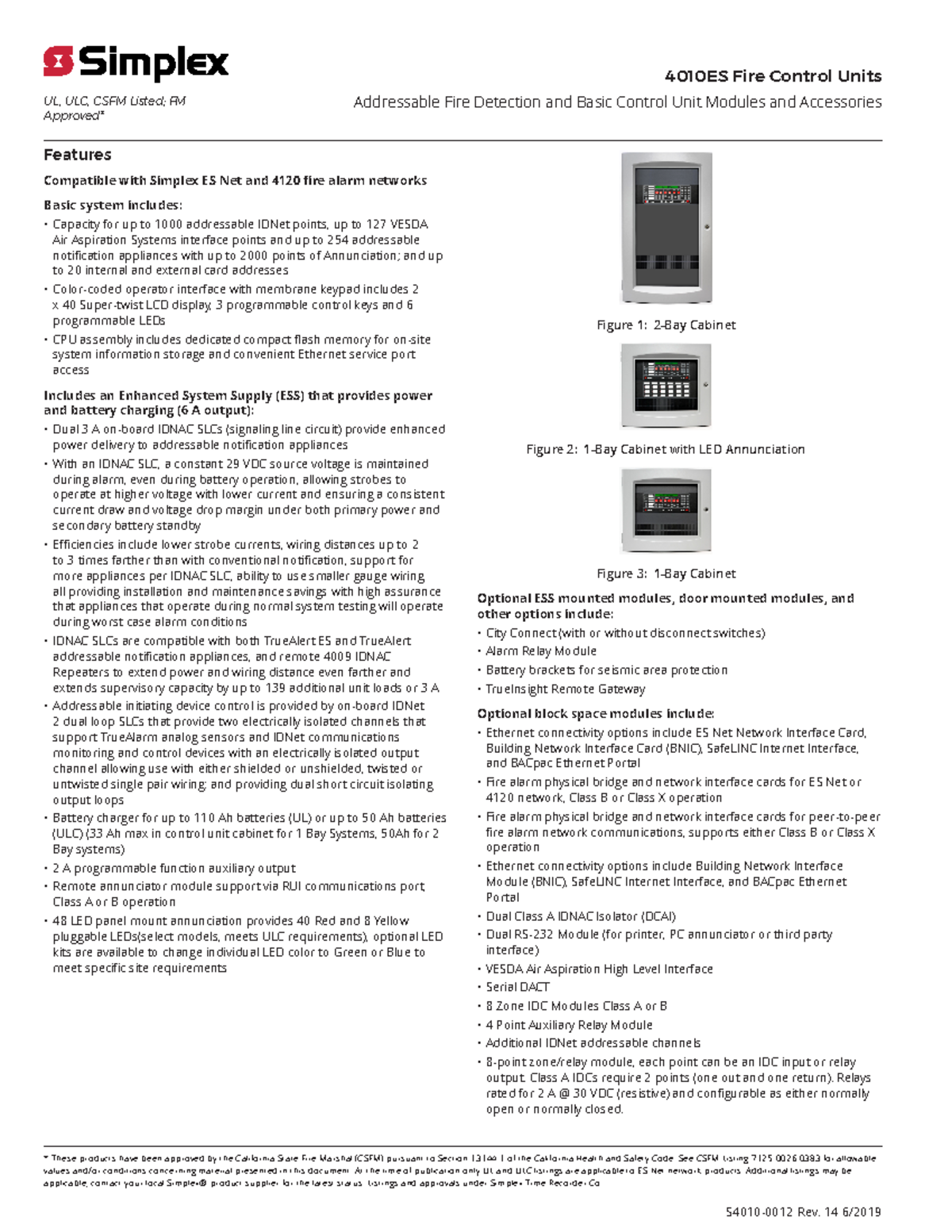 Simplex 4010-9721 - 91120 - Addressable Fire Detection and Basic ...