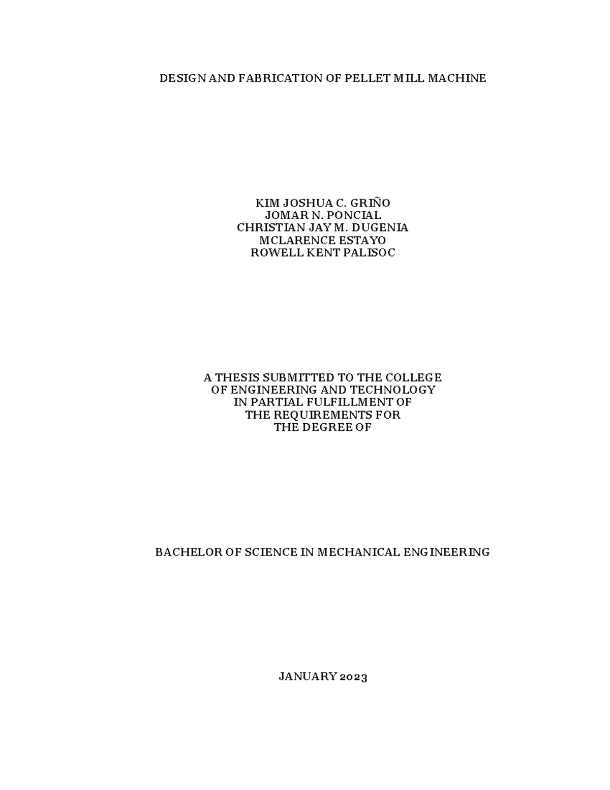 financial management pfm101 module 2 - i DESIGN AND FABRICATION OF ...