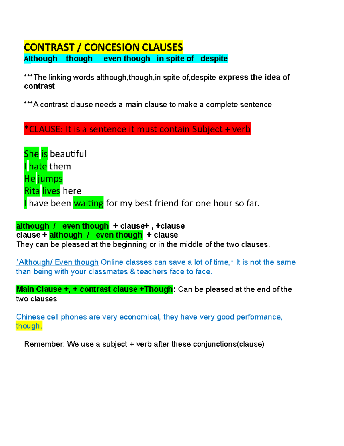 Clauses of Contrats Concession Purpose - CONTRAST CONCESION CLAUSES ...