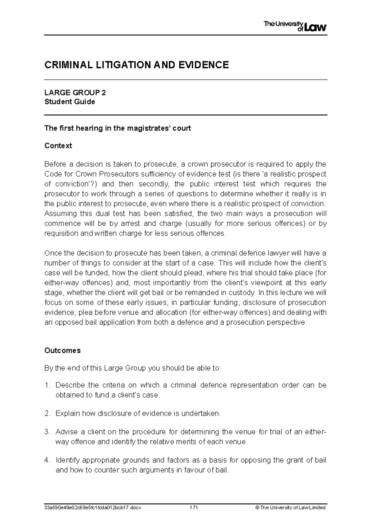 Large Group 2 notes - Studocu
