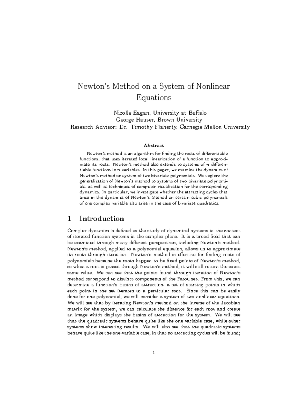 2014 newton method - best for learnig HTML - Newton’s Method on a ...