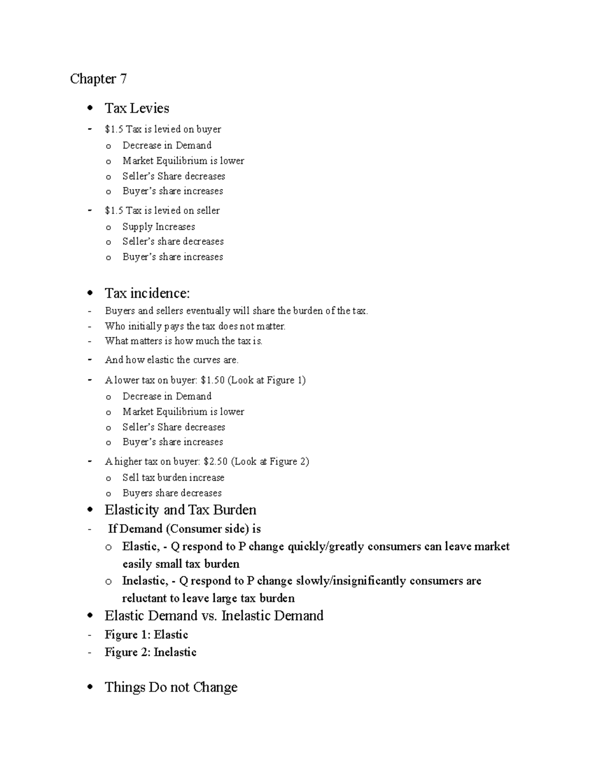 Chapter 7 Lecture 11 - Principles of Microeconomics; Fall 2013; Zhang ...