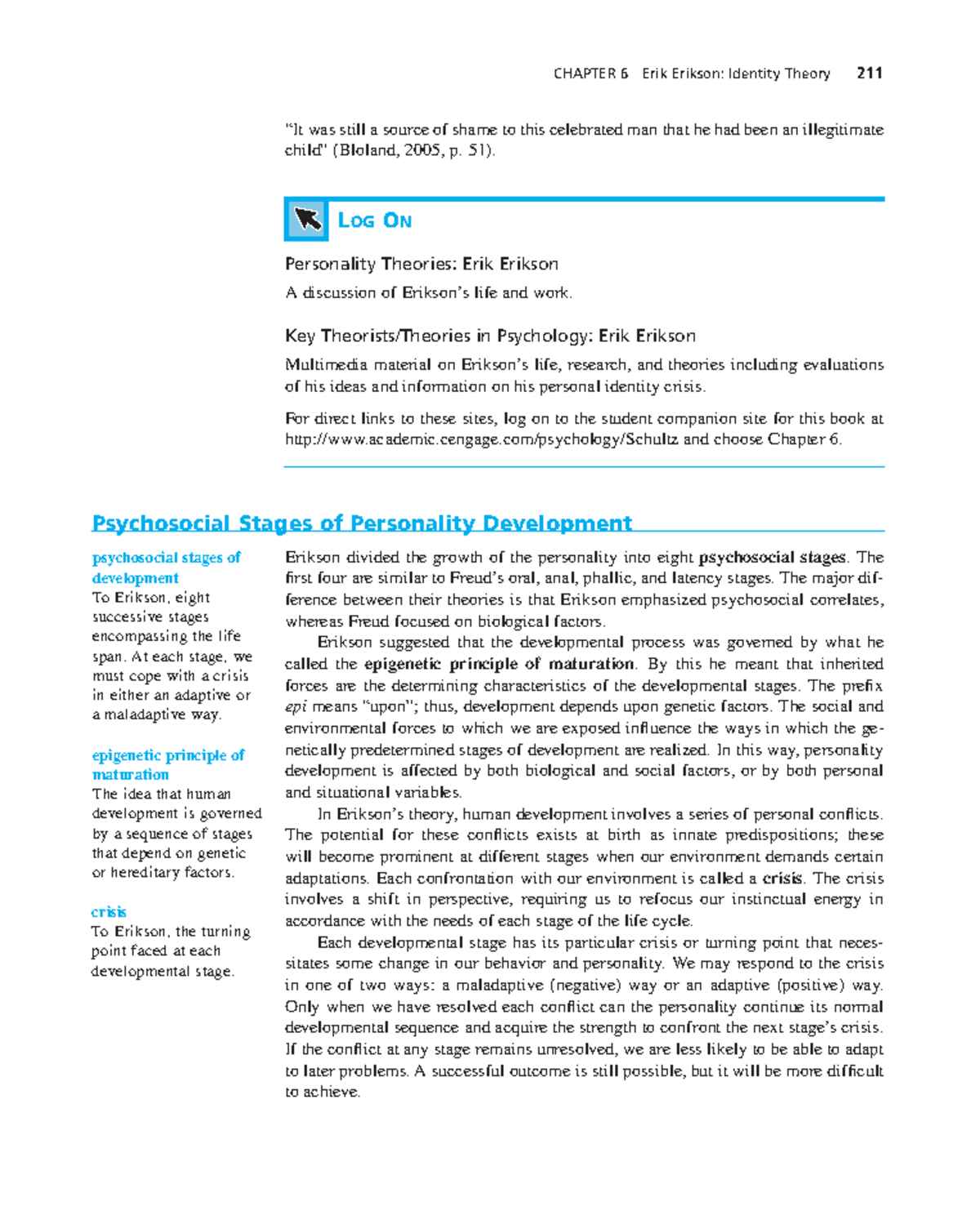 Psychosocial Stages of Personality Development - Erick Erickson ...