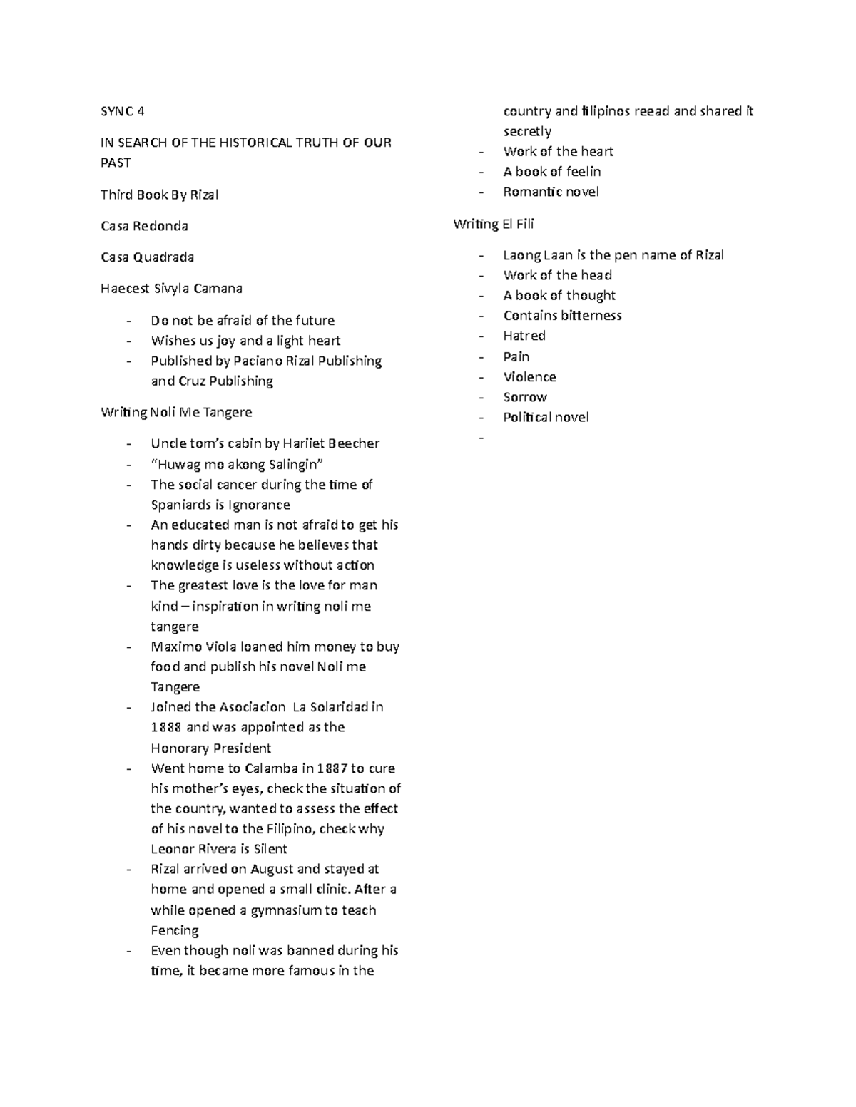SYNC 4 - More expound examples on assets, liabilities and more - SYNC 4 ...