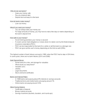 2 - economics assignment - 2 Savings Accounts Student Activity Packet ...