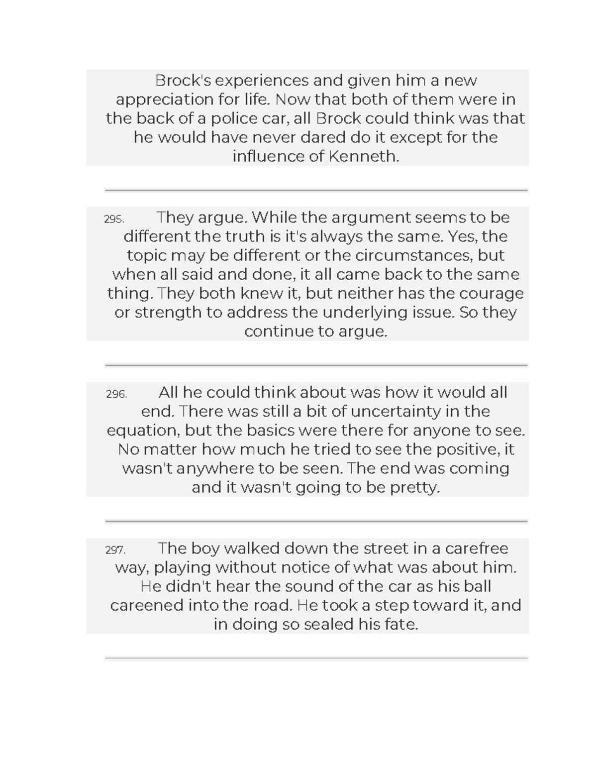 The Candy Bar Psychology-88 - Brock's experiences and given him a new ...