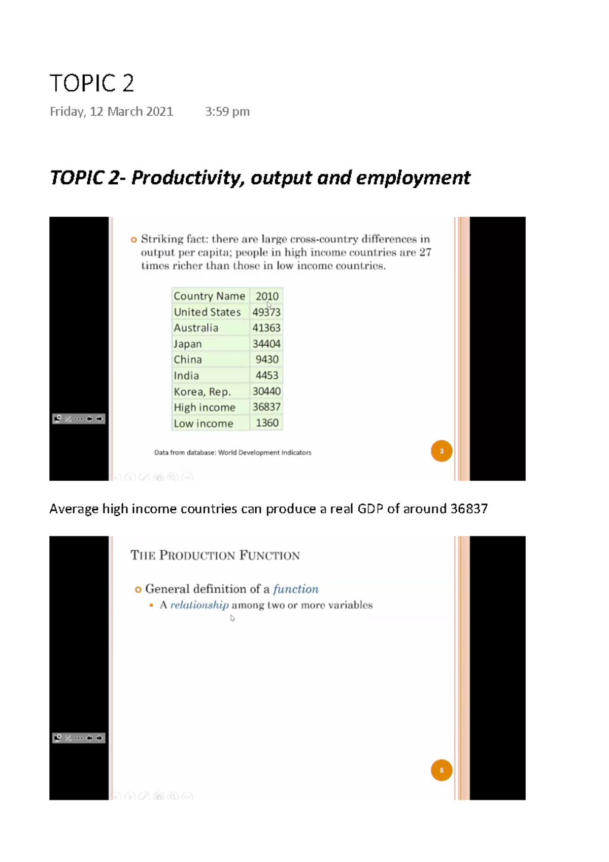 Topic 2 Intermediate Macroeconomics Lecture Notes And Powerpoint