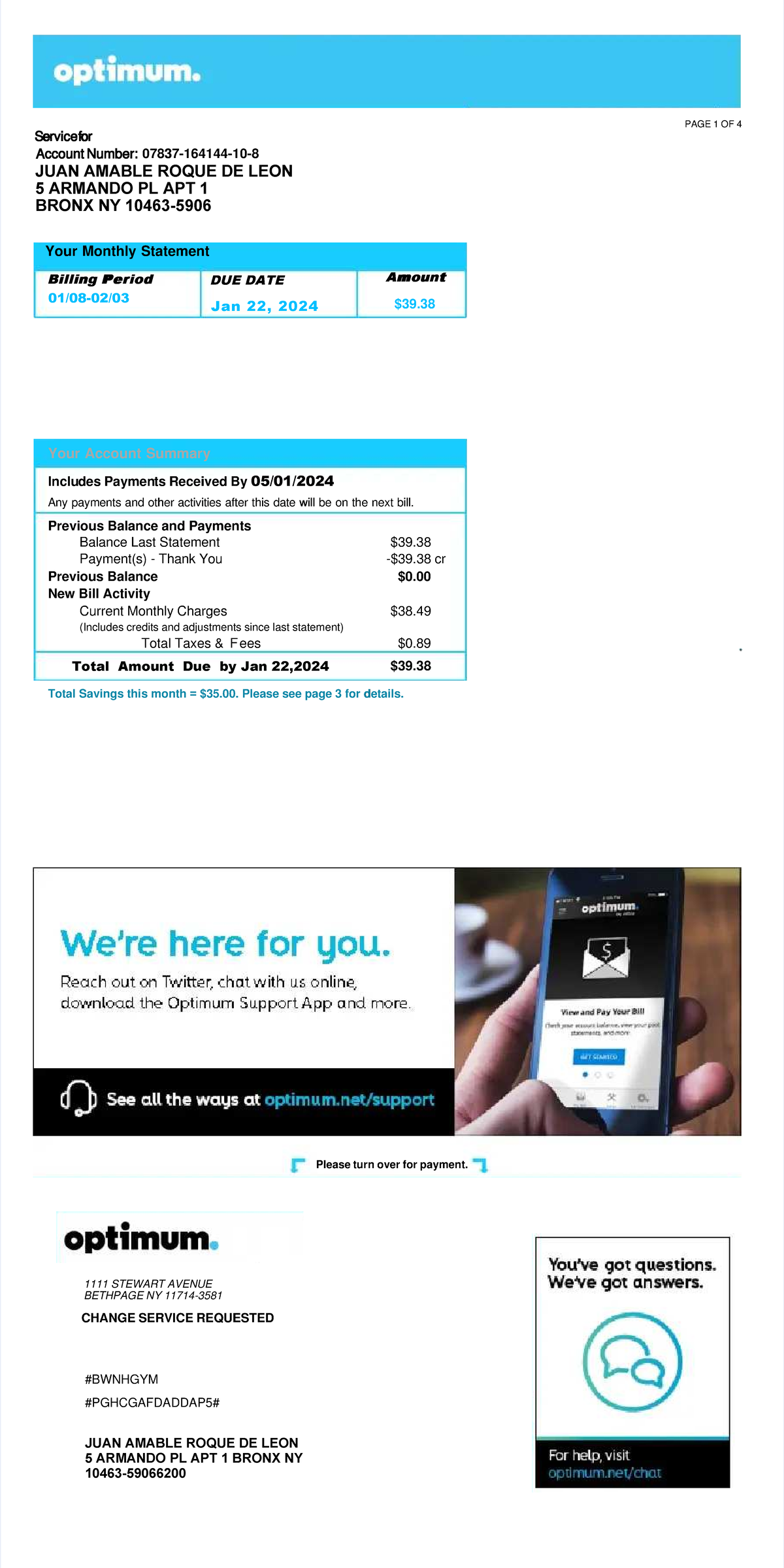 JUAN Amable - jjkk - AAmmoouunntt $$3 39 9. 388 YYoouurr MMoonntthhllyy ...