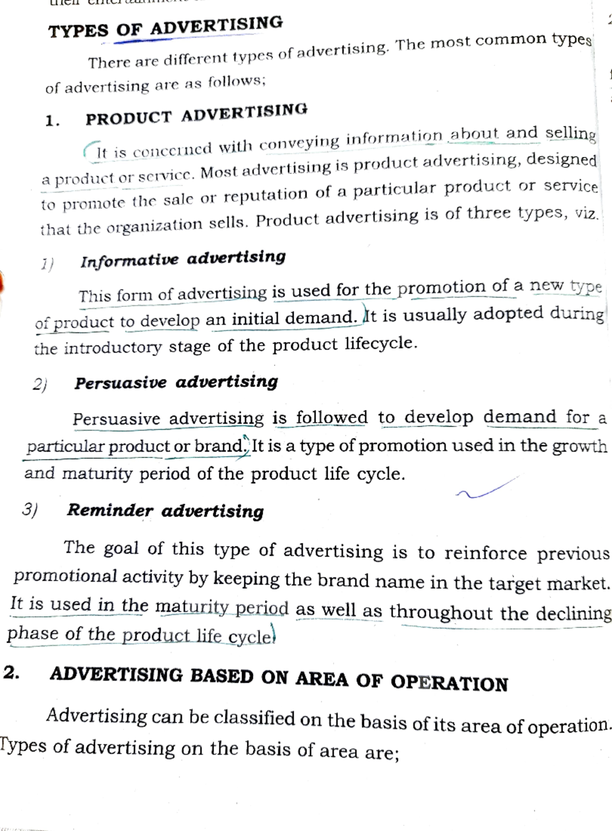 8.Types of Advertising (advertising and sales promotion) - TYPES OF ...