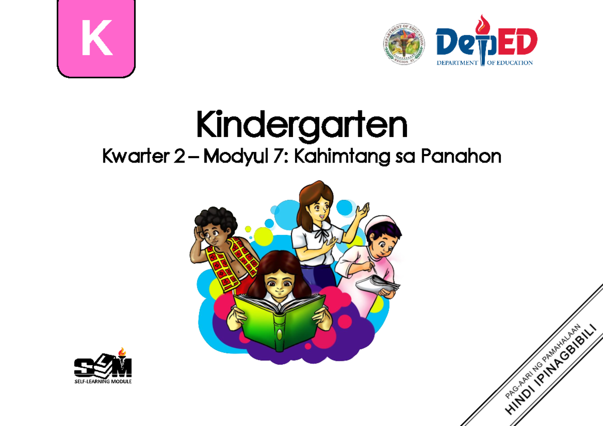Kinder q2 mod7 Kahimtang sa Panahon - K Kindergarten Kwarter 2 Modyul 7 ...